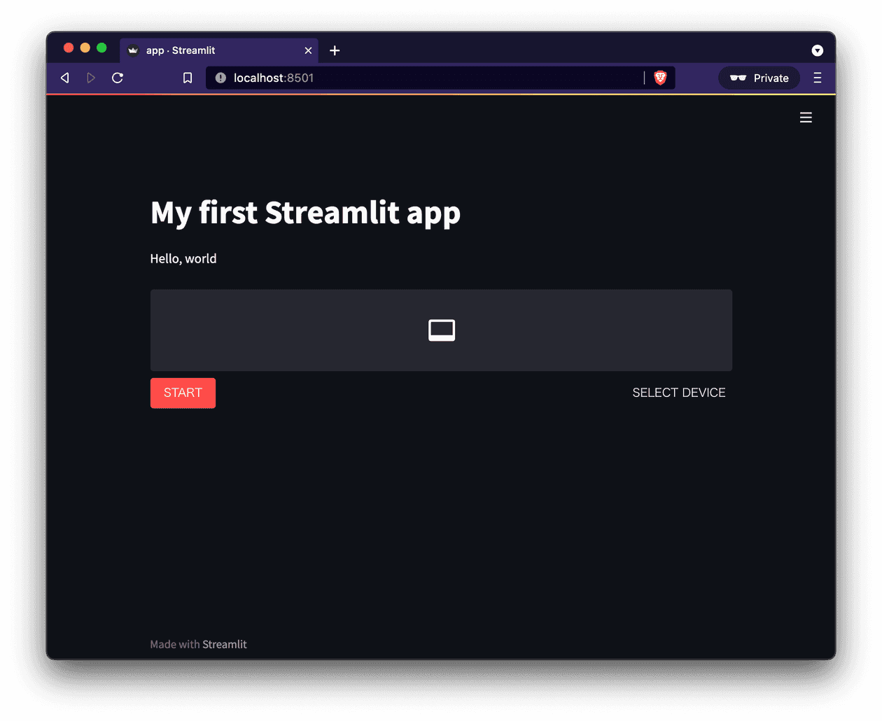 Developing web-based real-time video/audio processing apps quickly with Streamlit | coi munje